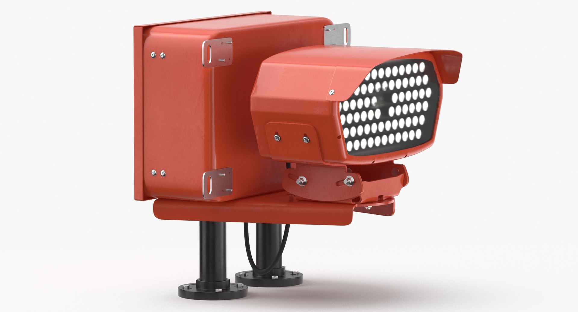 3D Model REIL Light Type 01 ON And OFF Clean And Dirty - TurboSquid 2237458