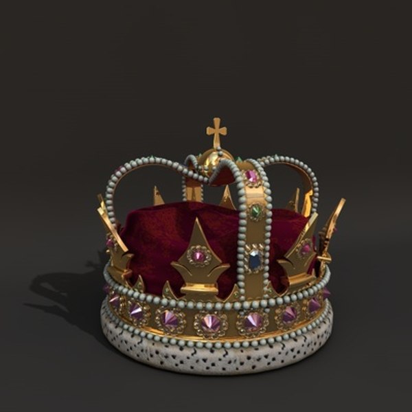 3d queens throne model