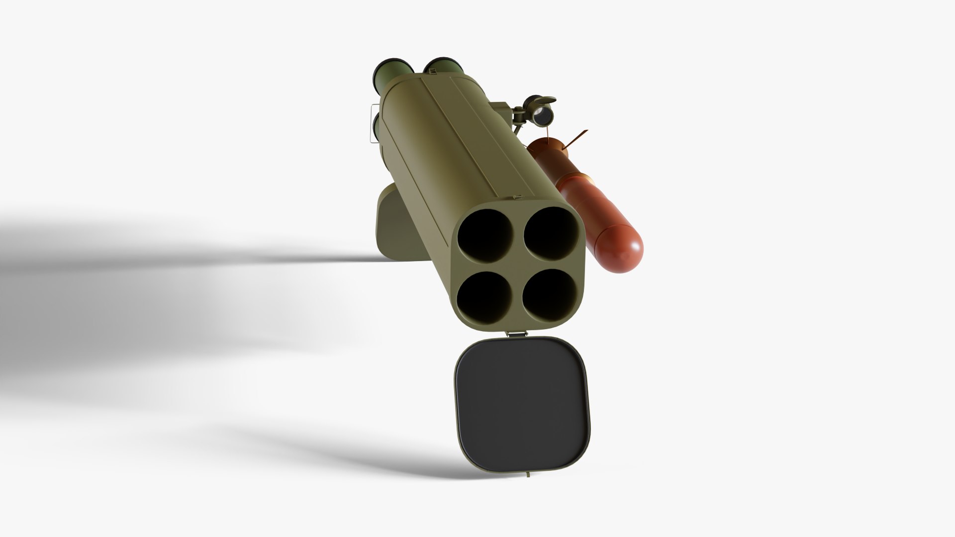 Incendiary Rocket Launcher M202A1 FLASH Model - TurboSquid 1978791