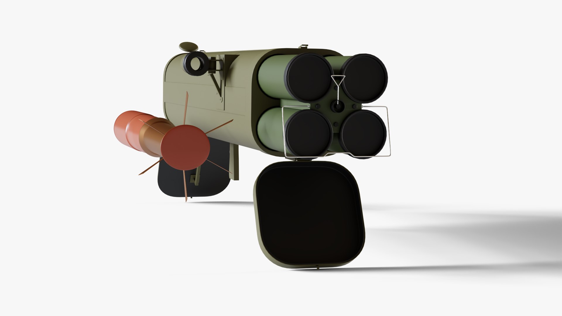 Incendiary Rocket Launcher M202A1 FLASH Model - TurboSquid 1978791