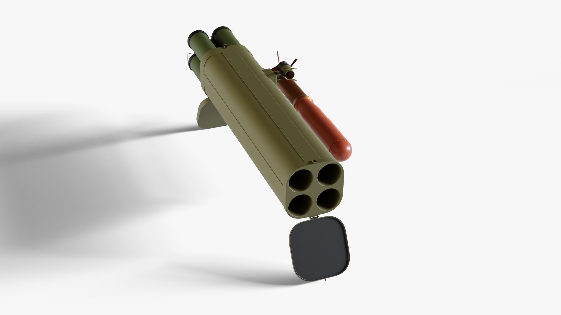 Incendiary Rocket Launcher M202A1 FLASH Model - TurboSquid 1978791