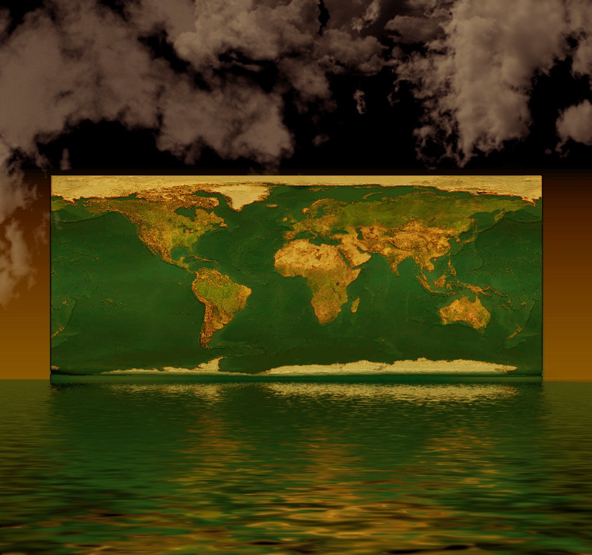 World Model - TurboSquid 1423874