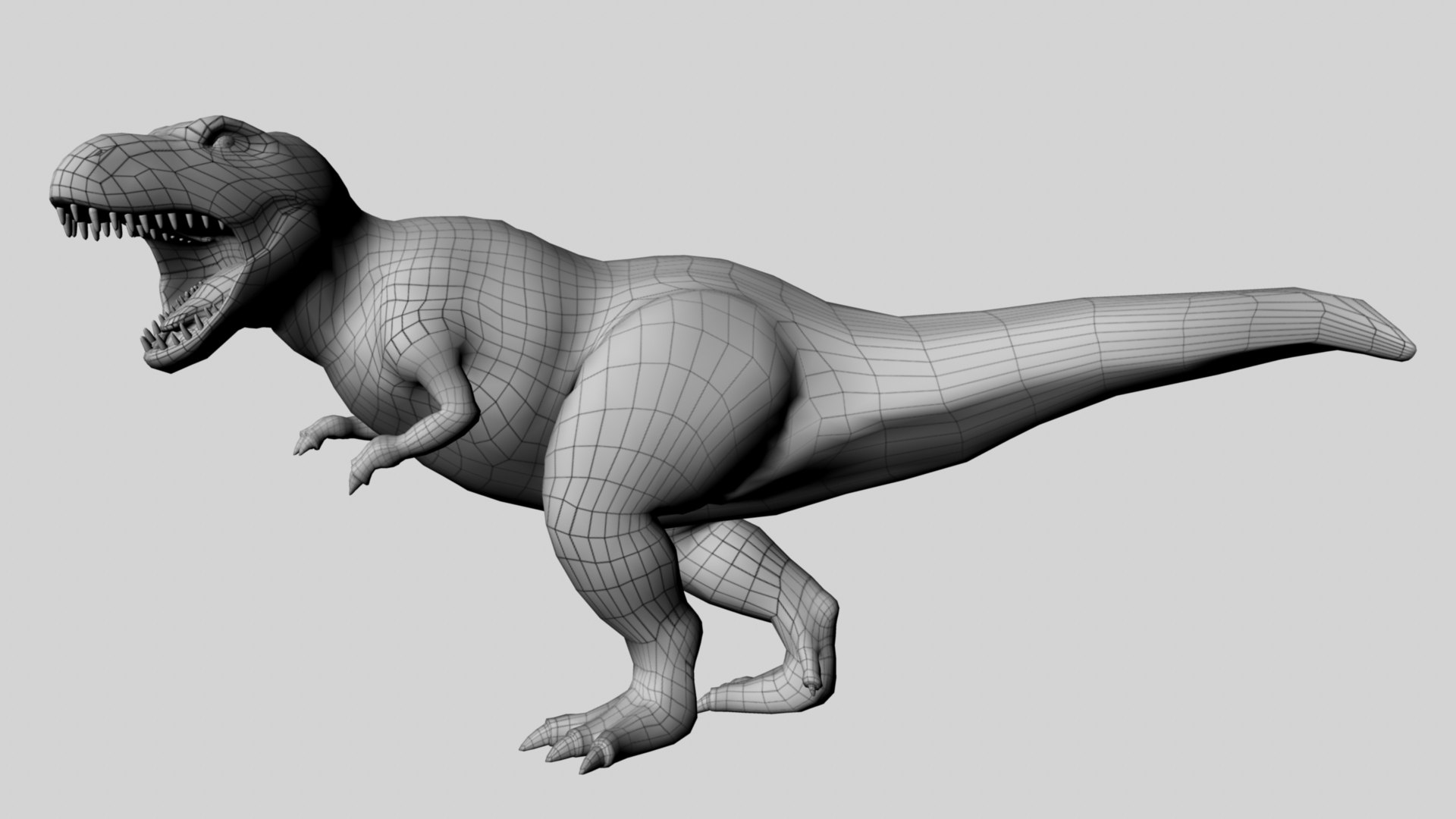 T-rex Rex 3d Obj