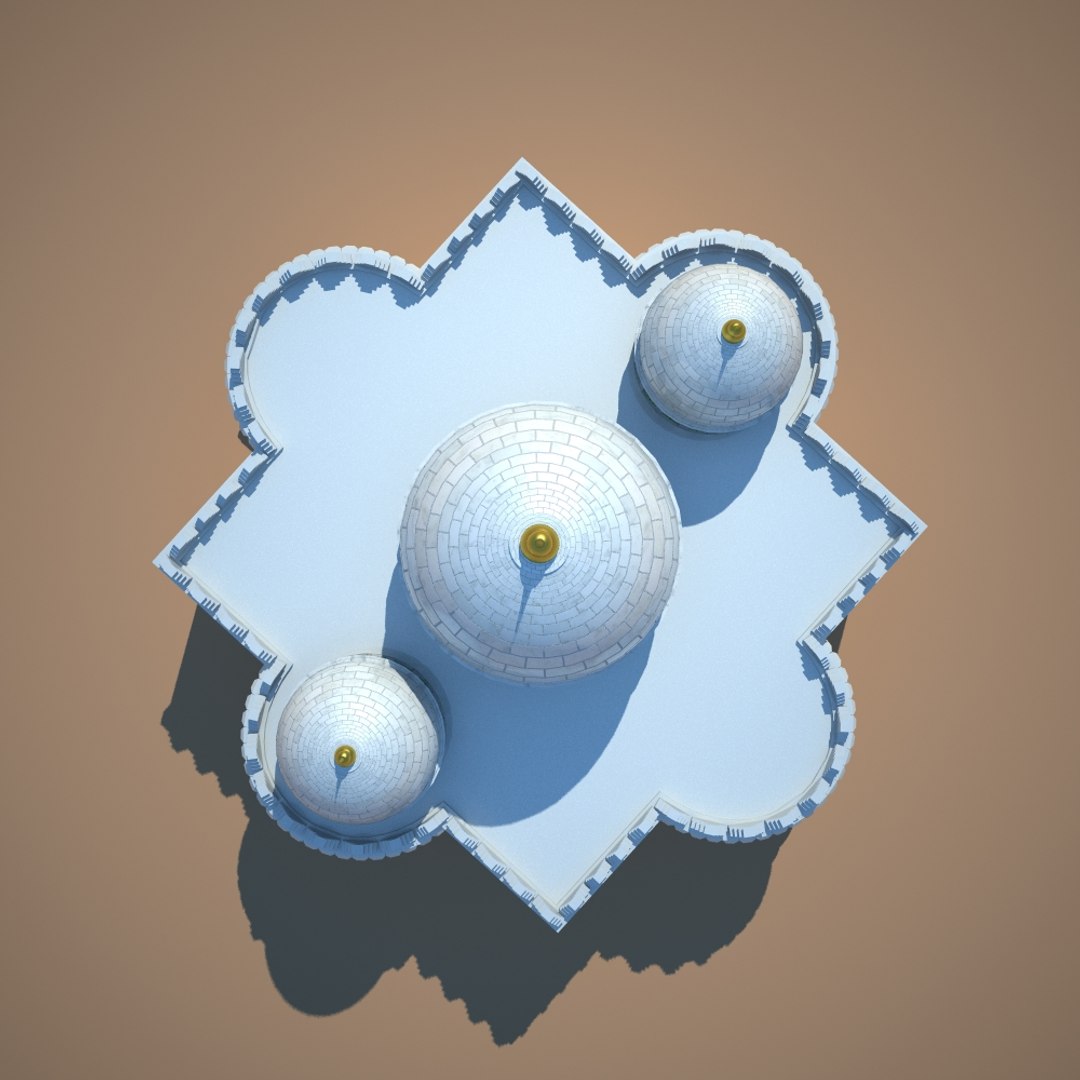 3d model dome architecture