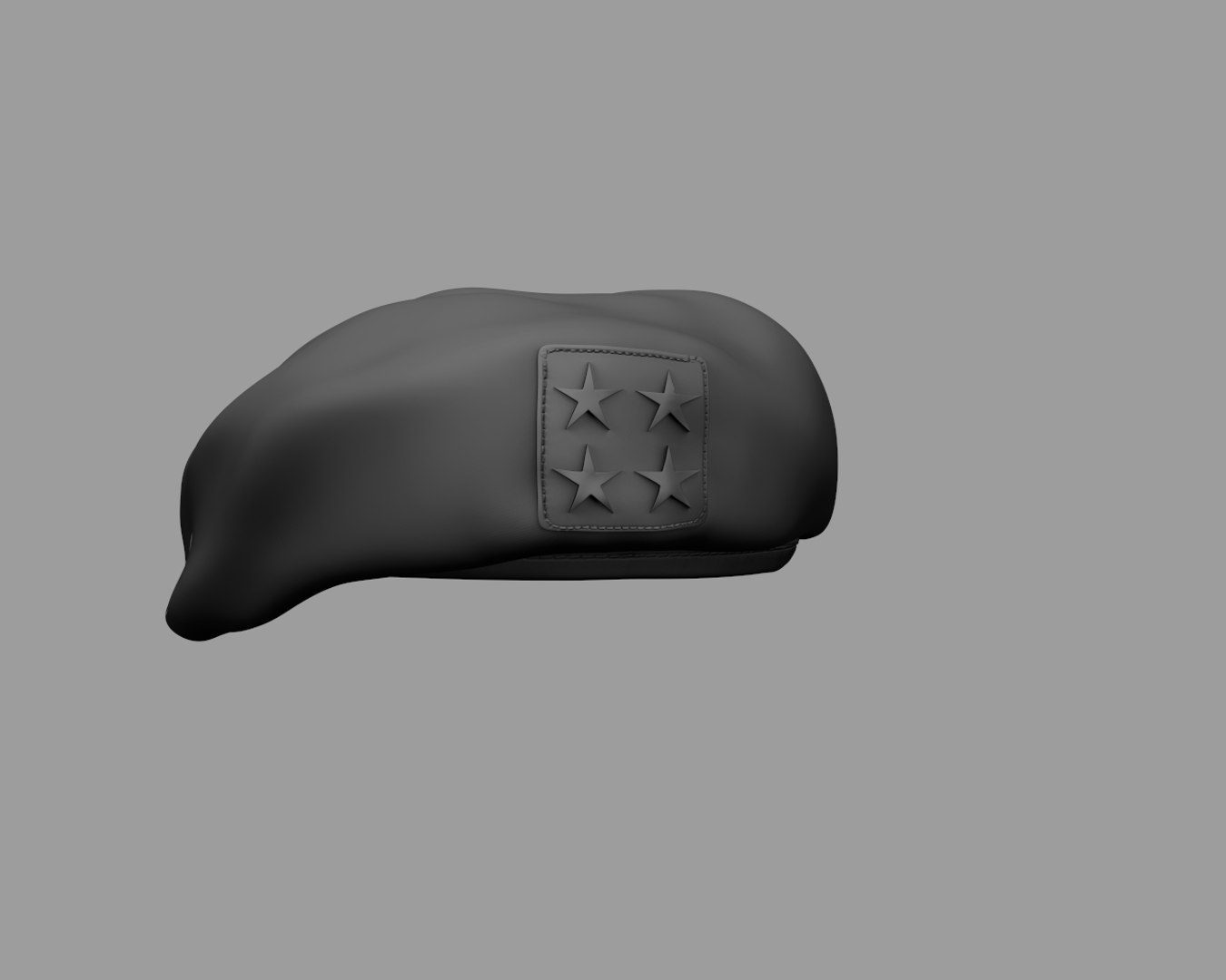 Beret 3D Model - TurboSquid 1187830