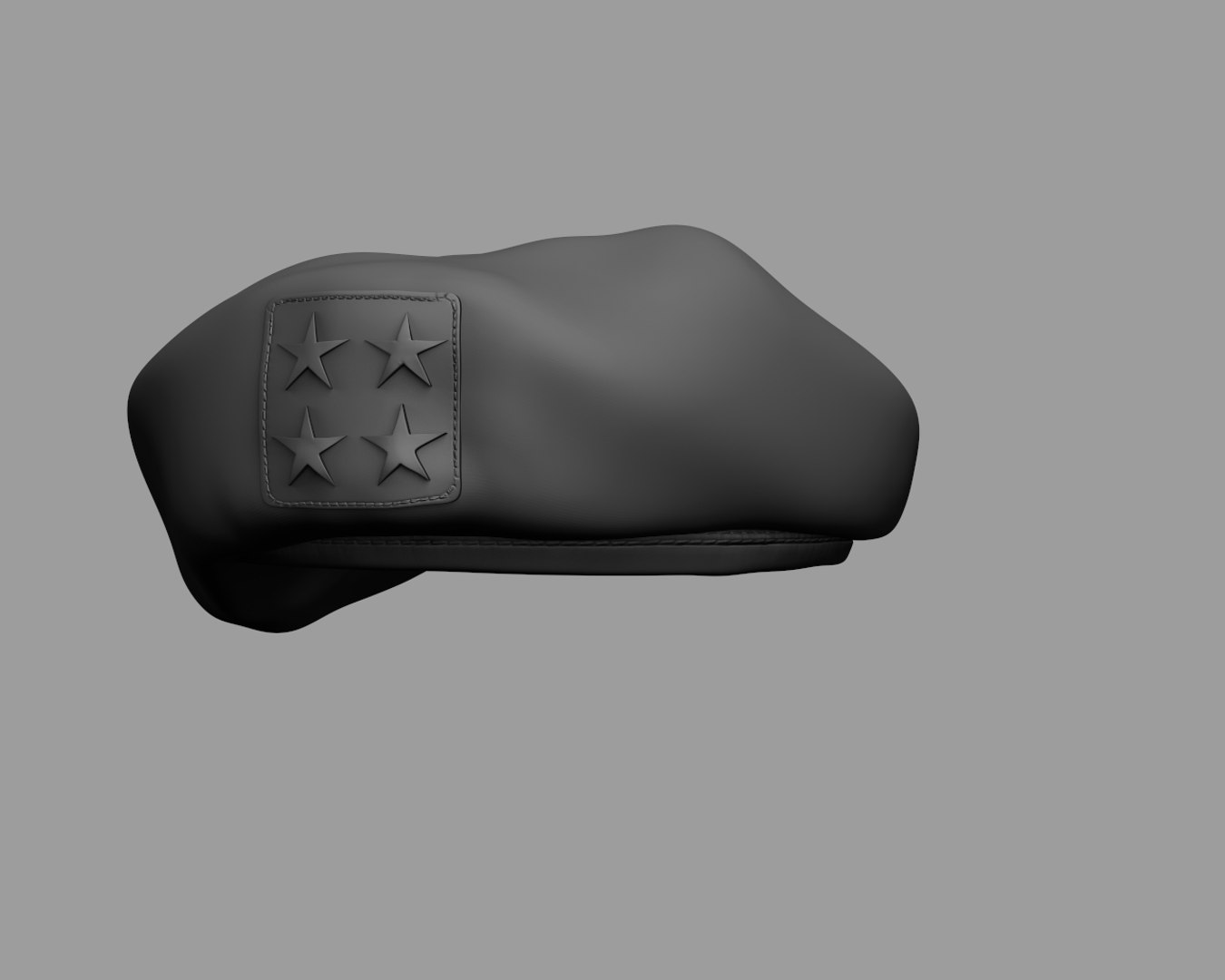 Beret 3D Model - TurboSquid 1187830