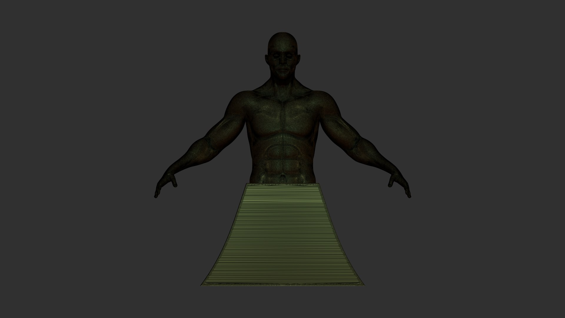 3D Male Torso Print - TurboSquid 1724422