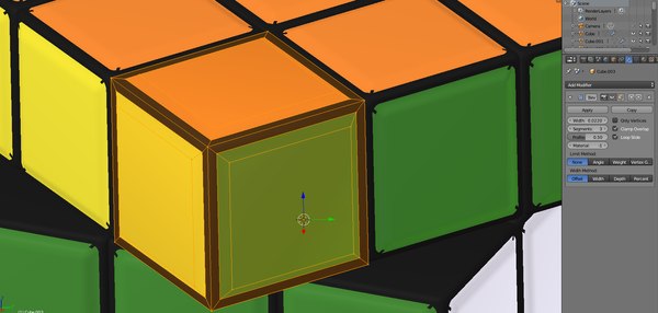3d model of s cube