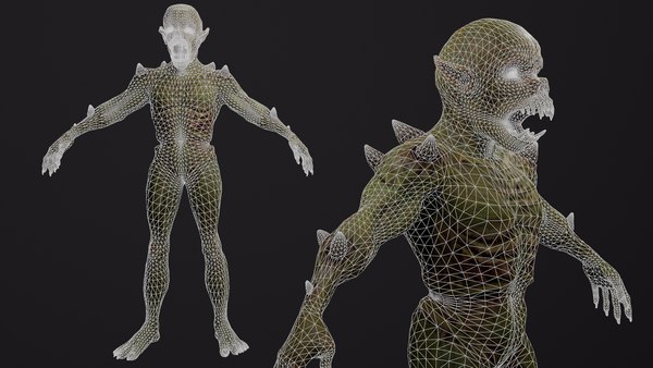 Mutant 3D model - TurboSquid 1842174