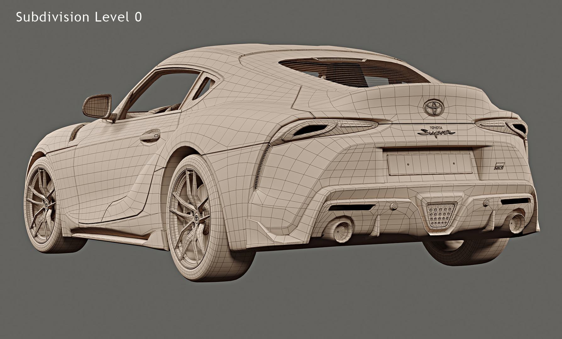 2020 toyota supra 3D - TurboSquid 1422218
