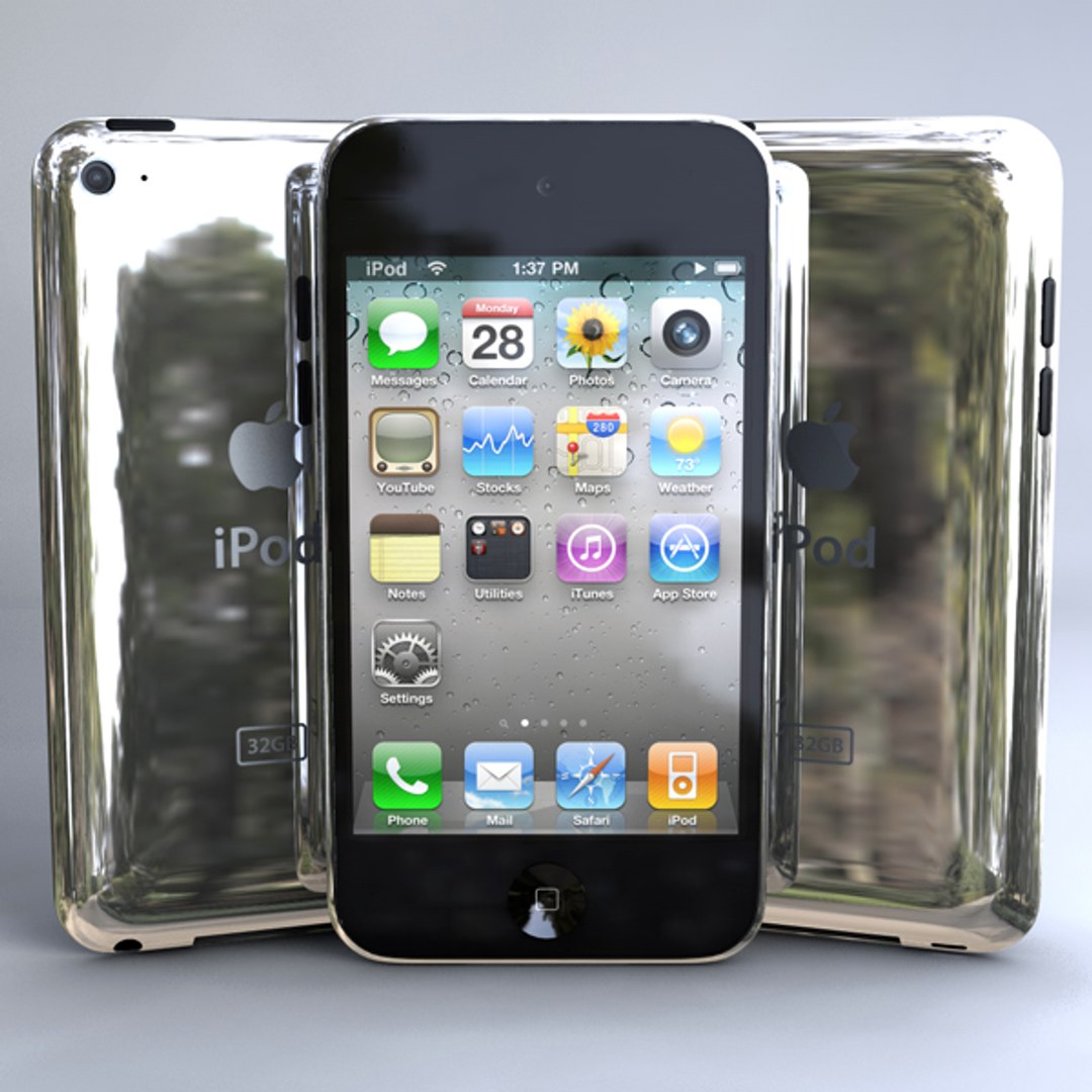 Ipod Touch 3d Model