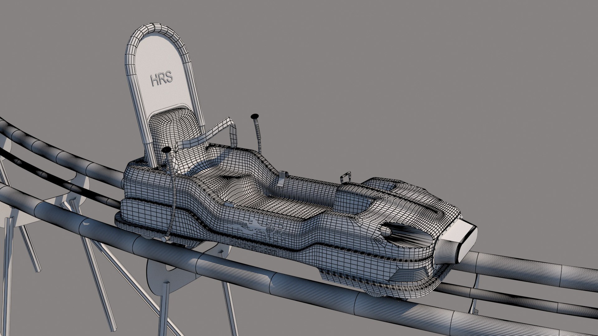 3D Coaster Model - TurboSquid 1633840