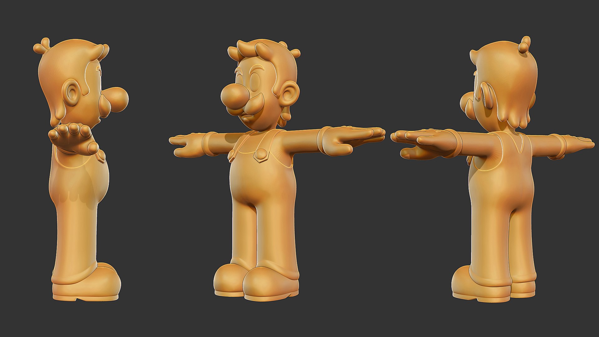 3D Luigi Character Weapon Mario Sparks of Hope 8K - TurboSquid 1793168