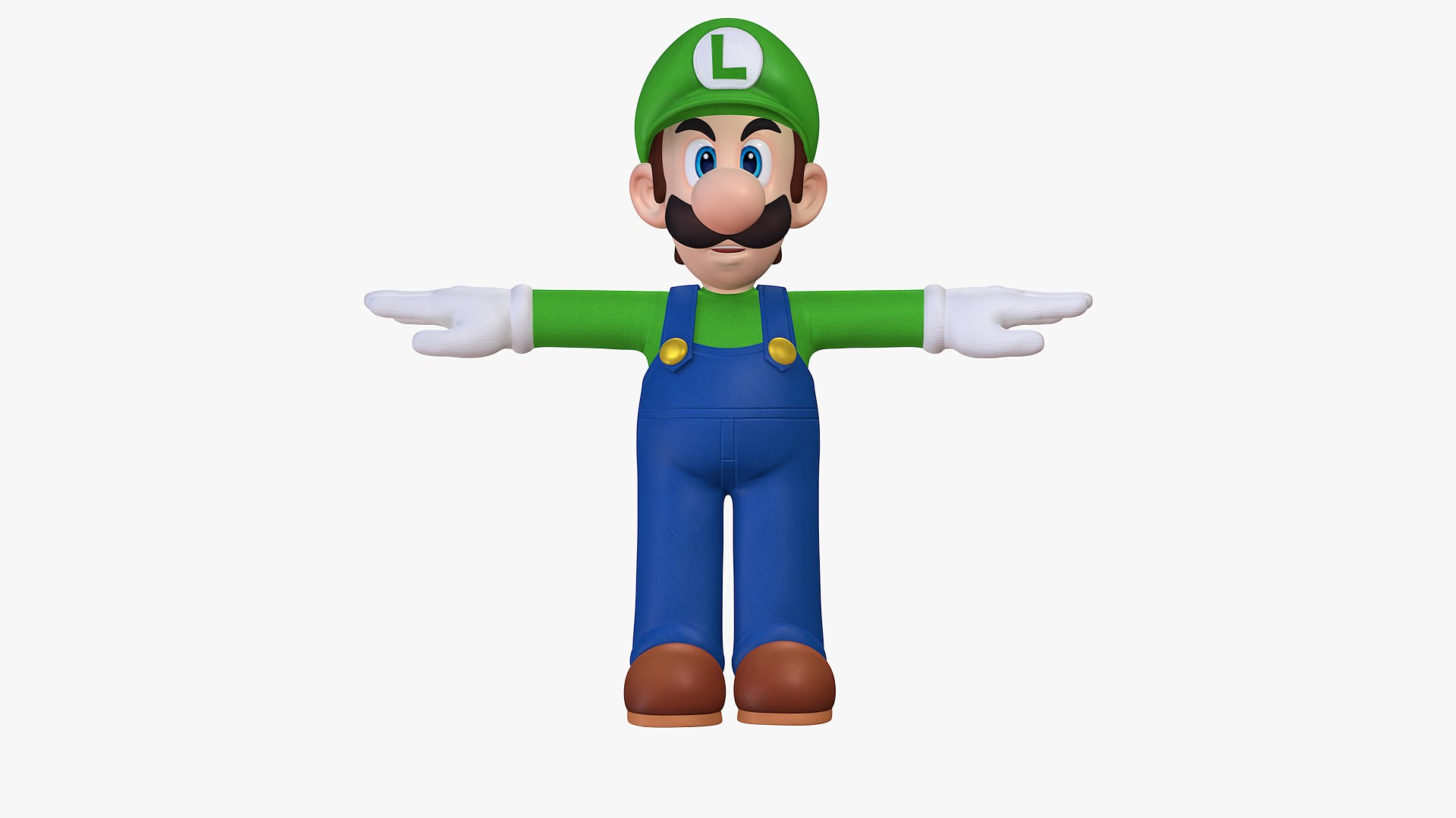 3D Luigi Character Weapon Mario Sparks Of Hope 8K - TurboSquid 1793168