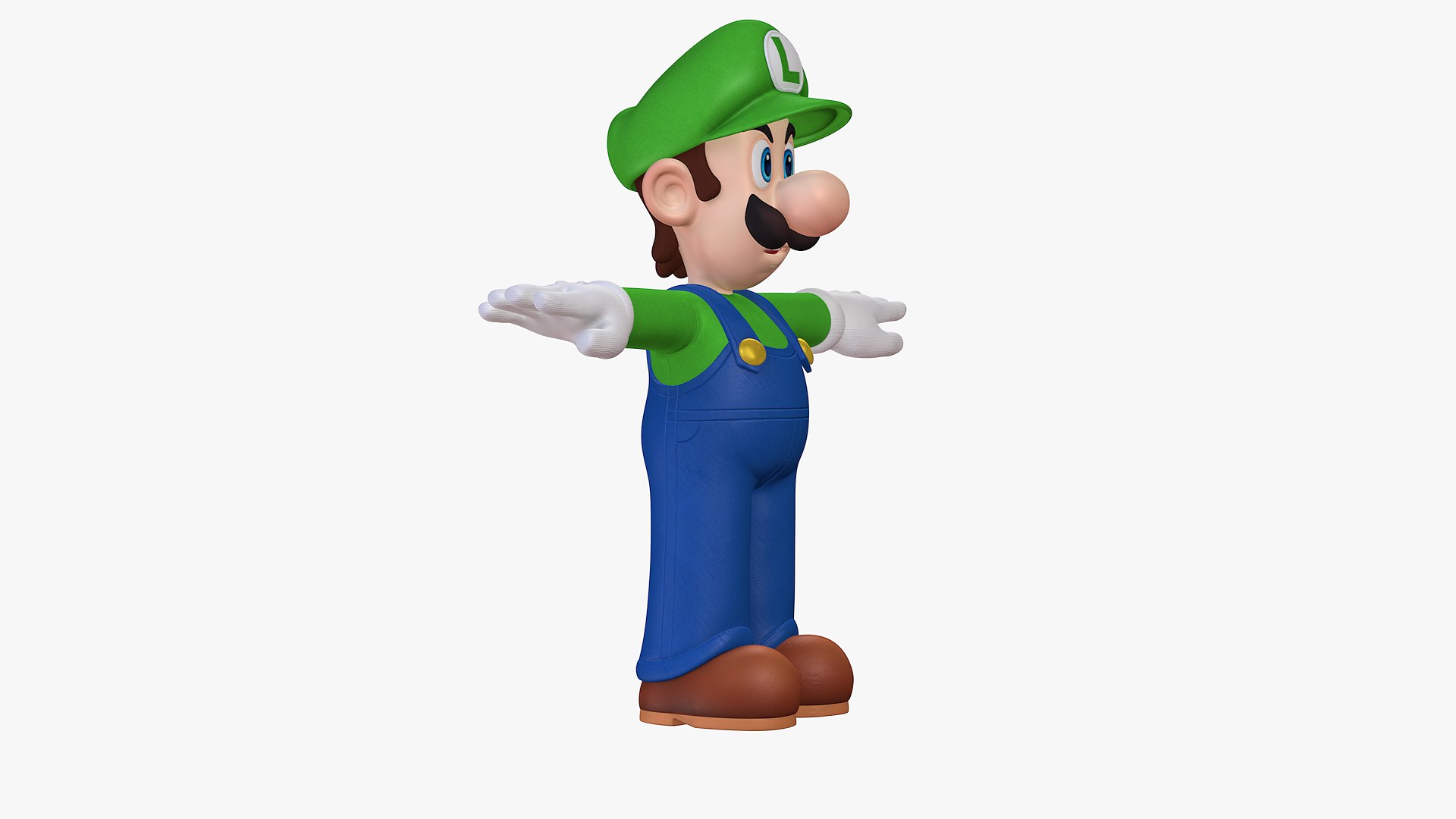 3D Luigi Character Weapon Mario Sparks Of Hope 8K - TurboSquid 1793168