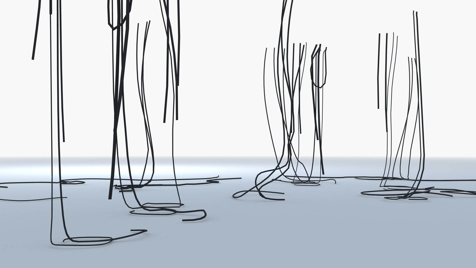 3D Hanging Wires - TurboSquid 1846239