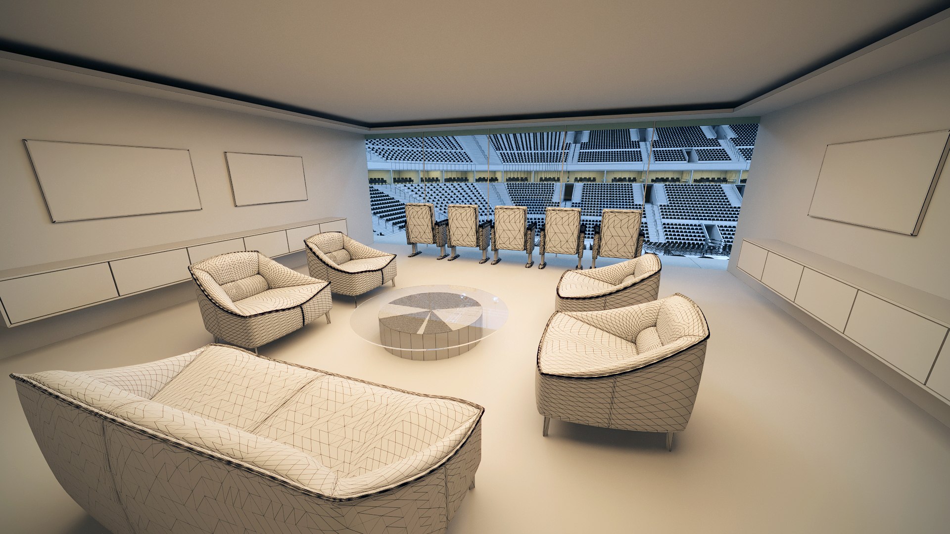 3D Boxing Arena Model - TurboSquid 2047900
