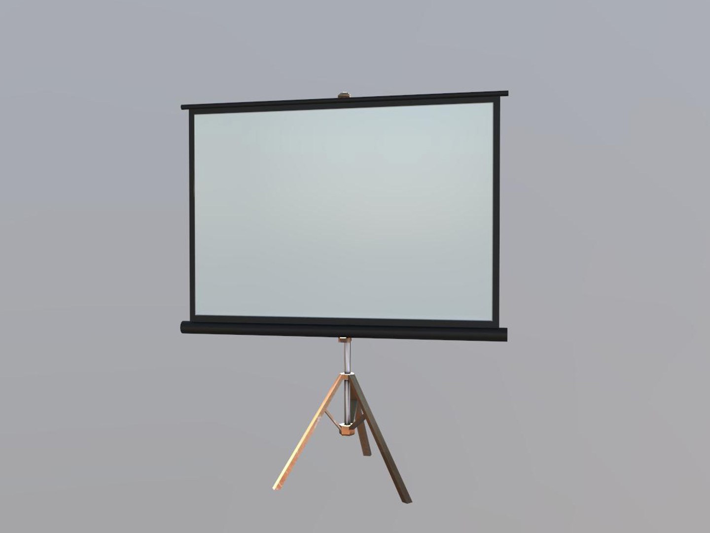 Projector Screen Obj Free
