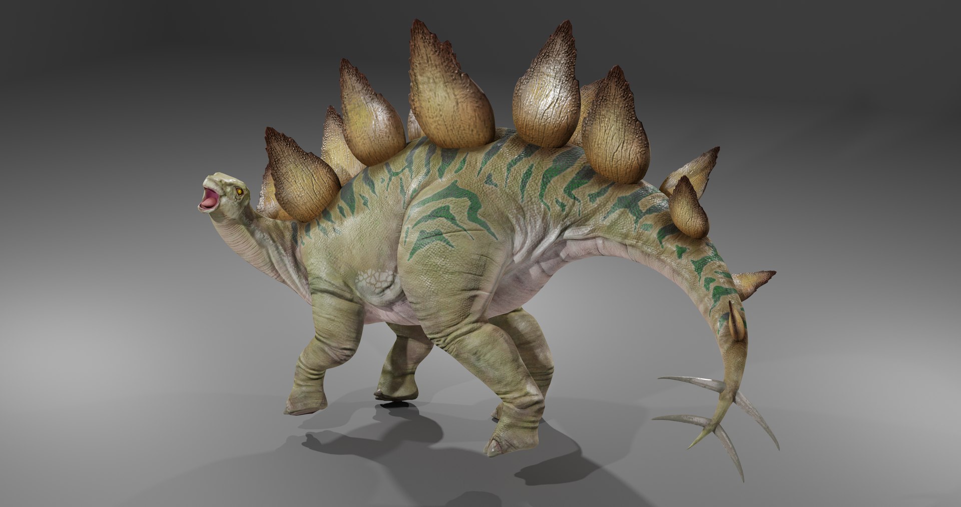 3D Stegosaurus Low-poly 3D Model Model - TurboSquid 2127576
