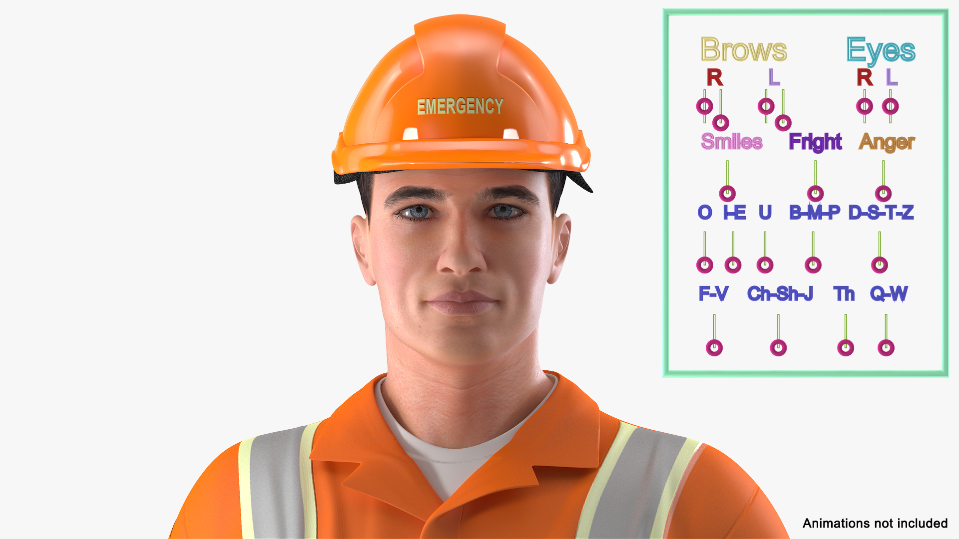 Rescuer Rigged Rescue 3D Model - TurboSquid 1577156