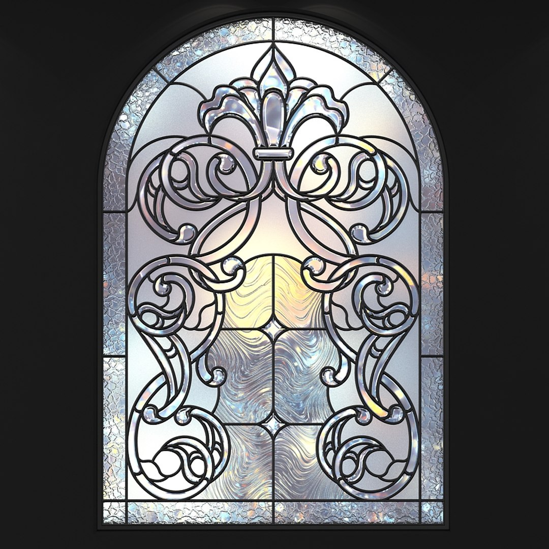 Stained Glass Arc 3D Model - TurboSquid 1191645