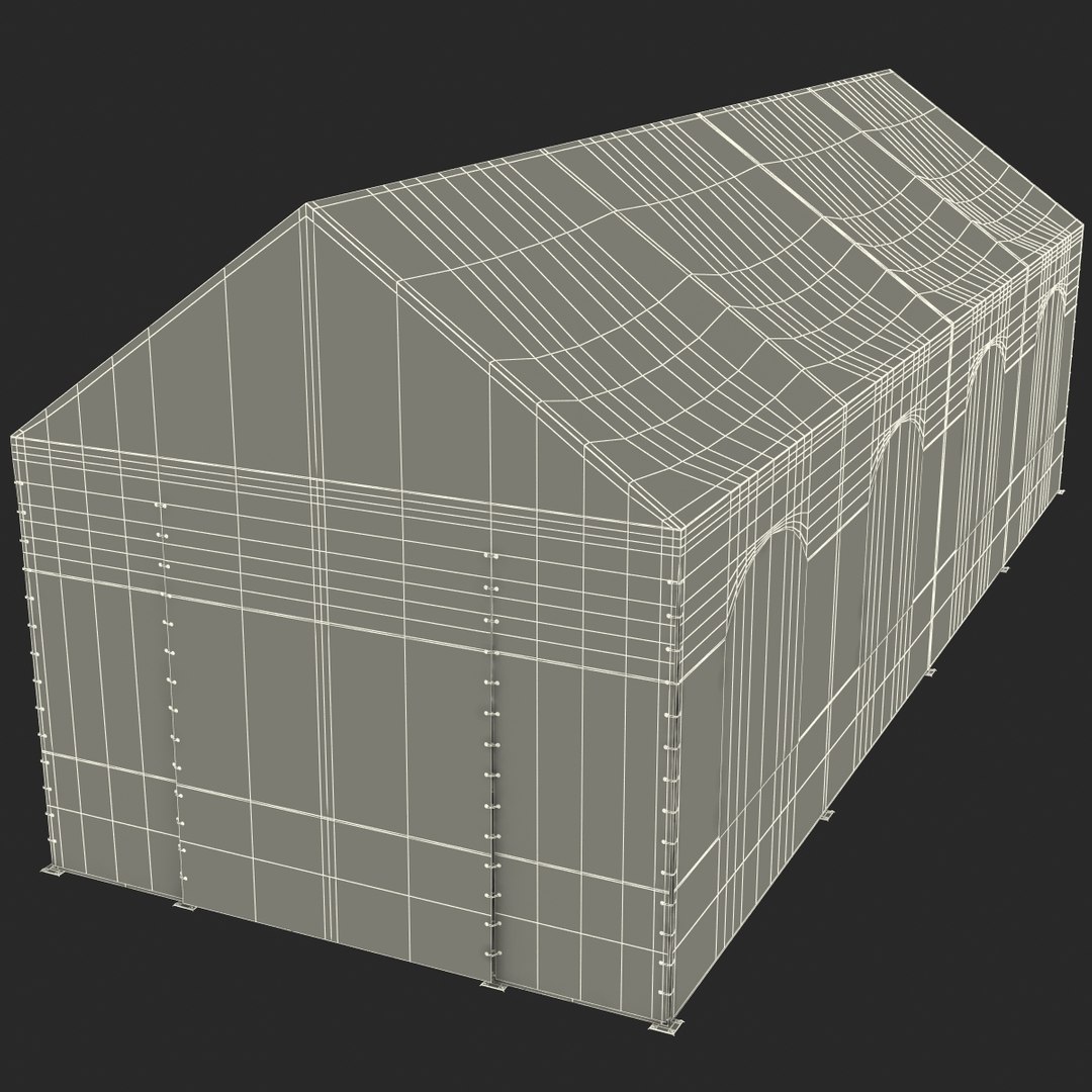 party tent 2 3d model