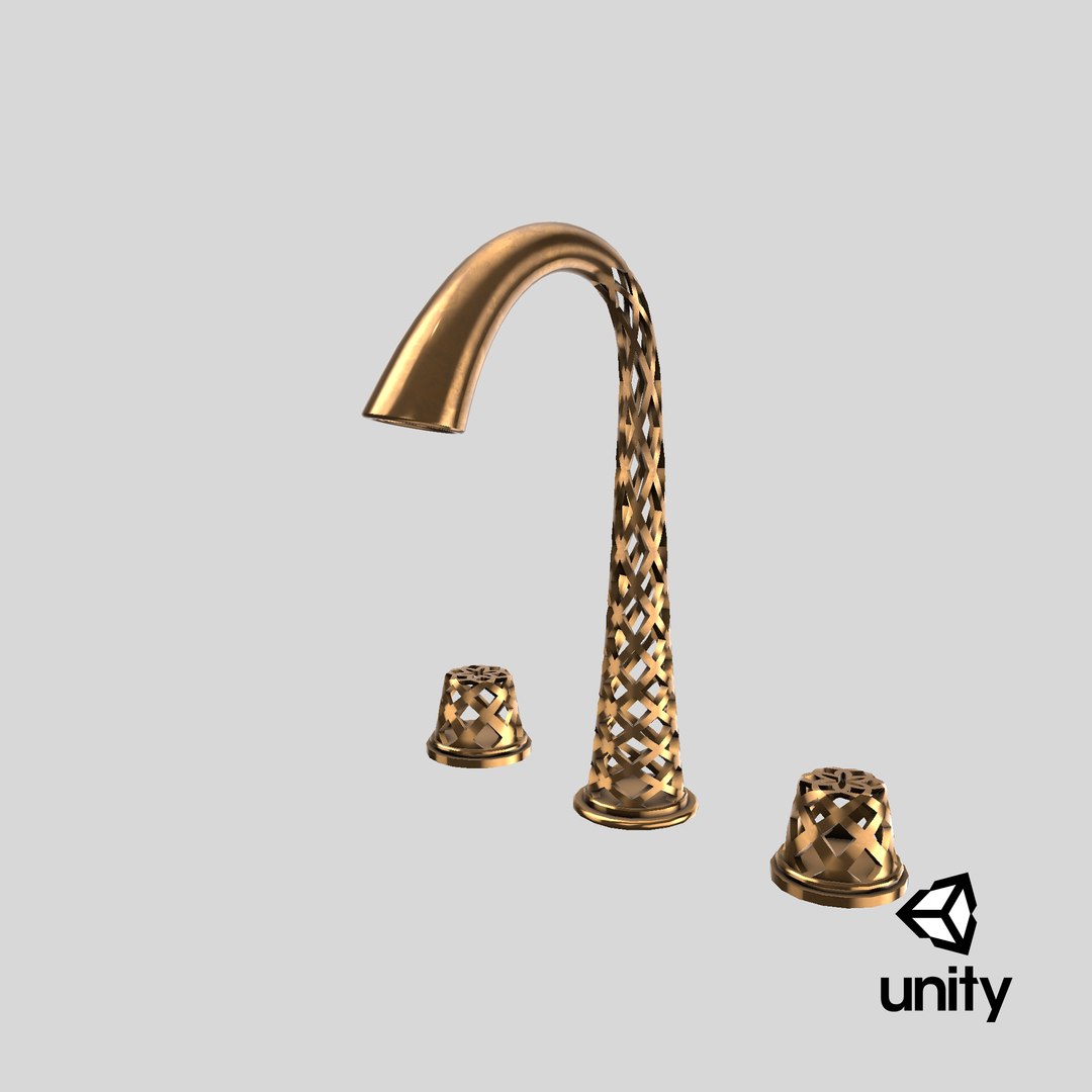 3D Model Copper Faucet Printed - TurboSquid 1356367