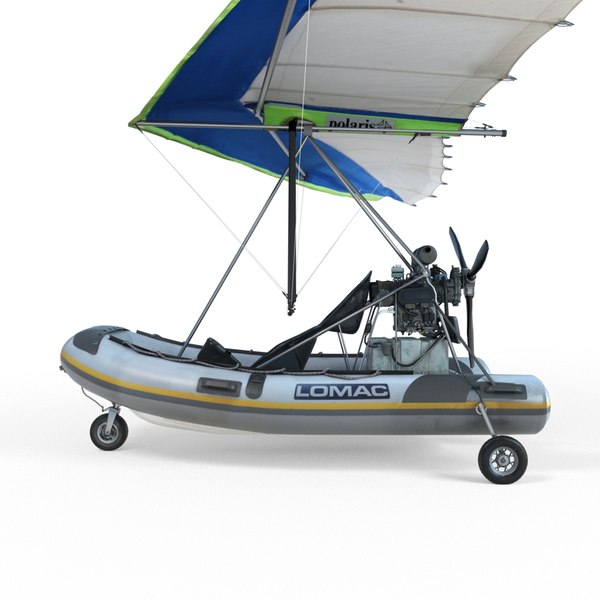 3d polaris flying inflatable boat