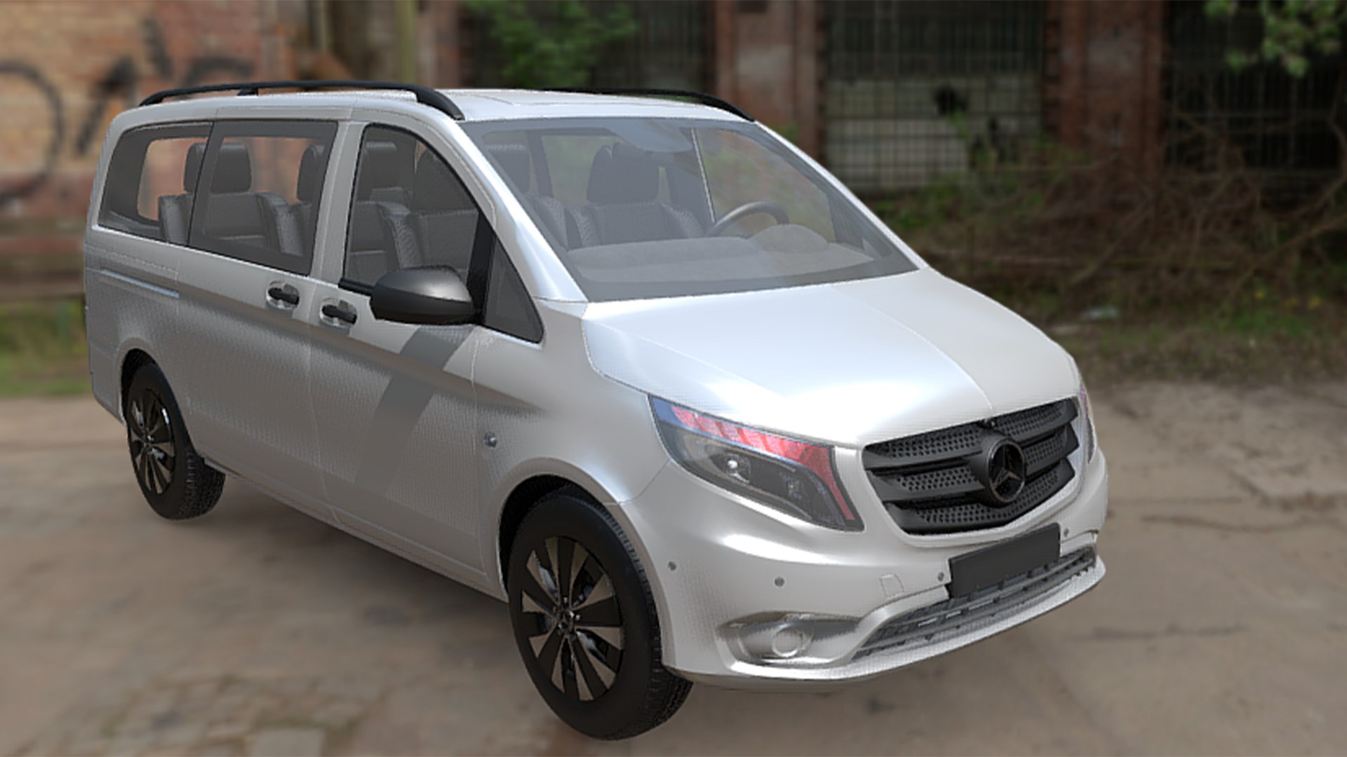 Mercedes- Benz Vito Van 3D Model - TurboSquid 2149022