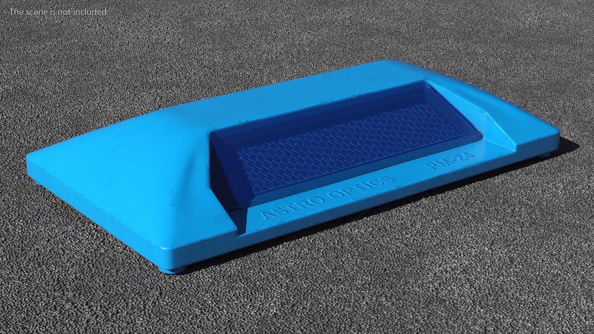 Removable Plastic Road Reflector Blue Model - TurboSquid 2068563