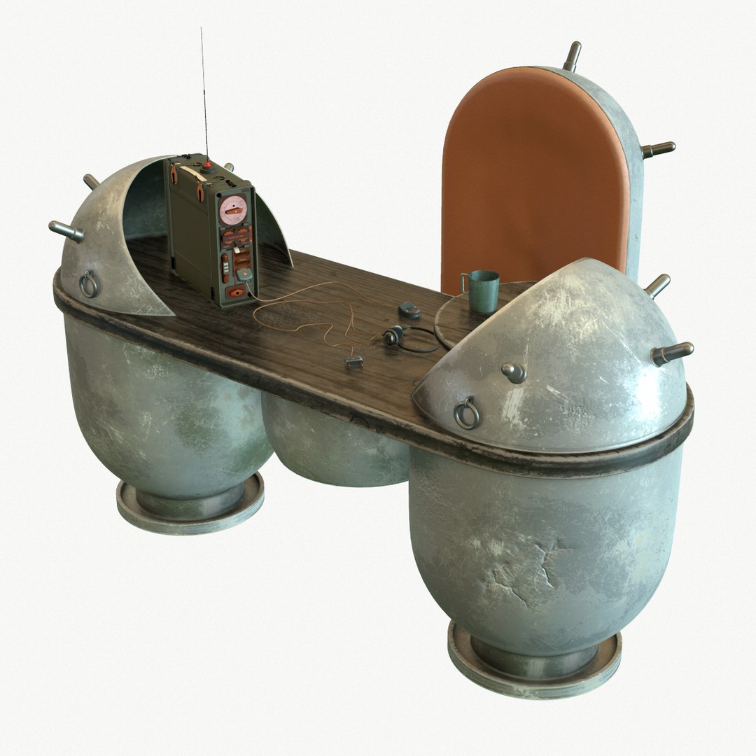 3D model Sea mine table - TurboSquid 2134120