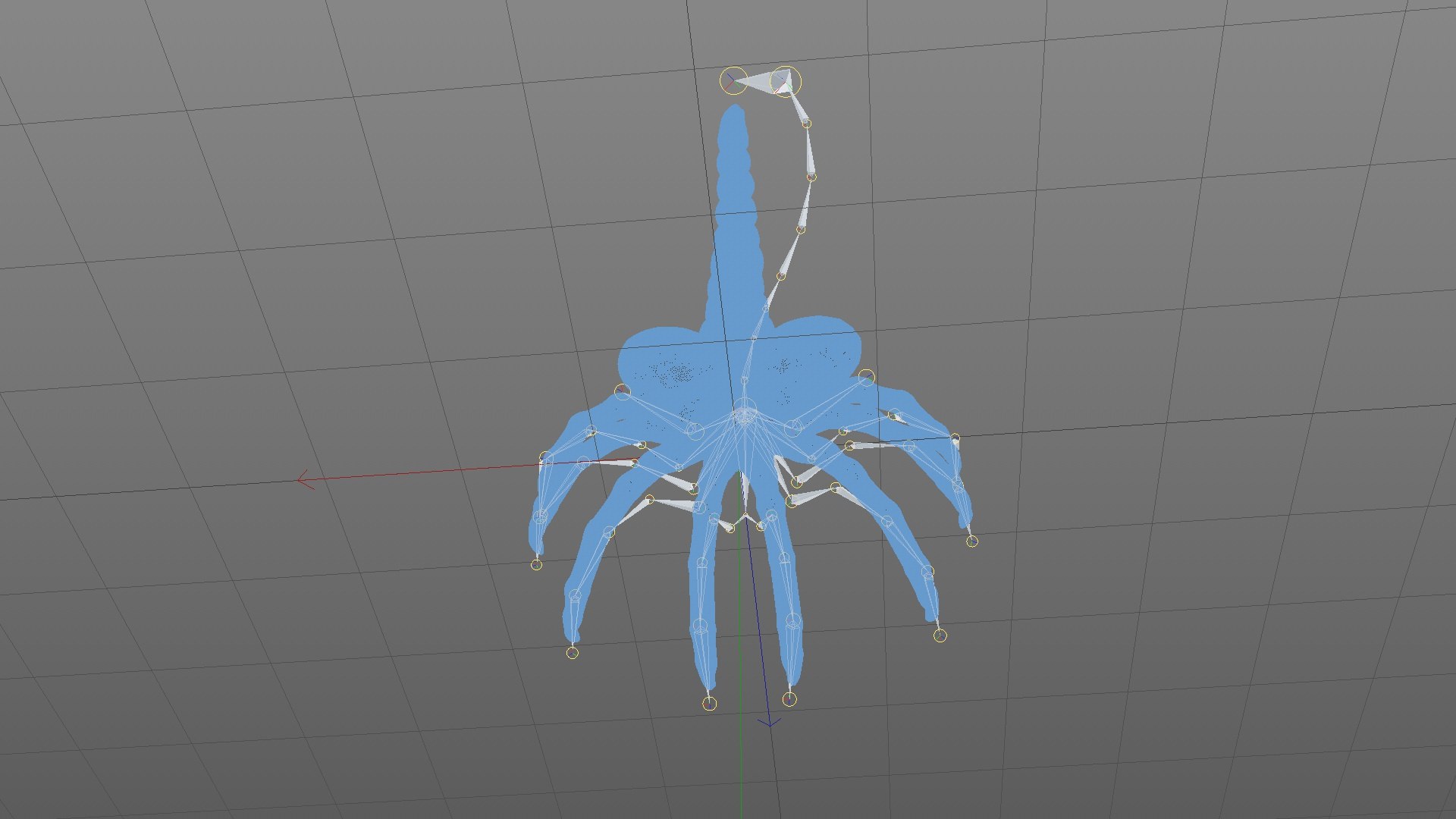 3D Alien Face Hugger - TurboSquid 2274689