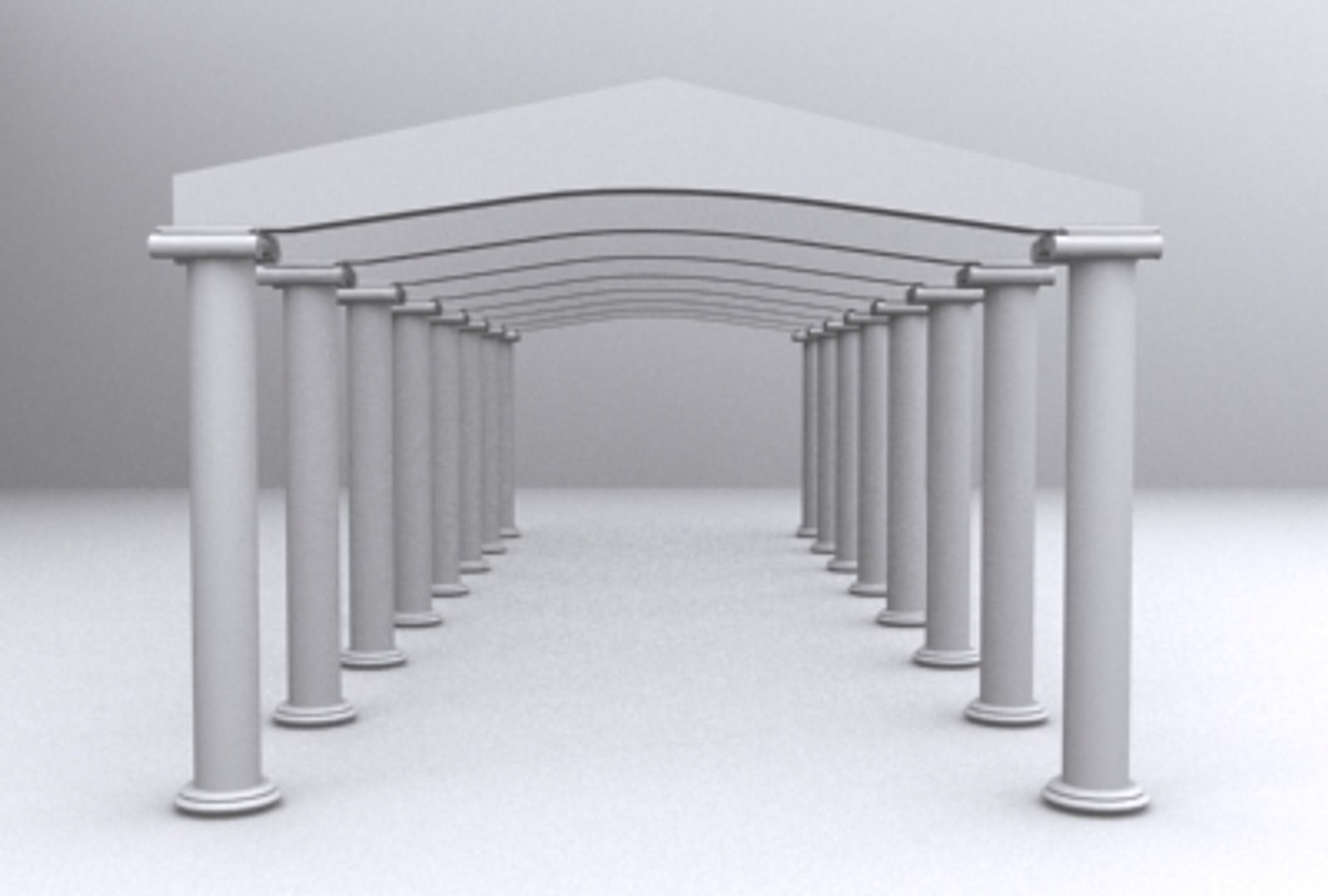 3d Model Columns