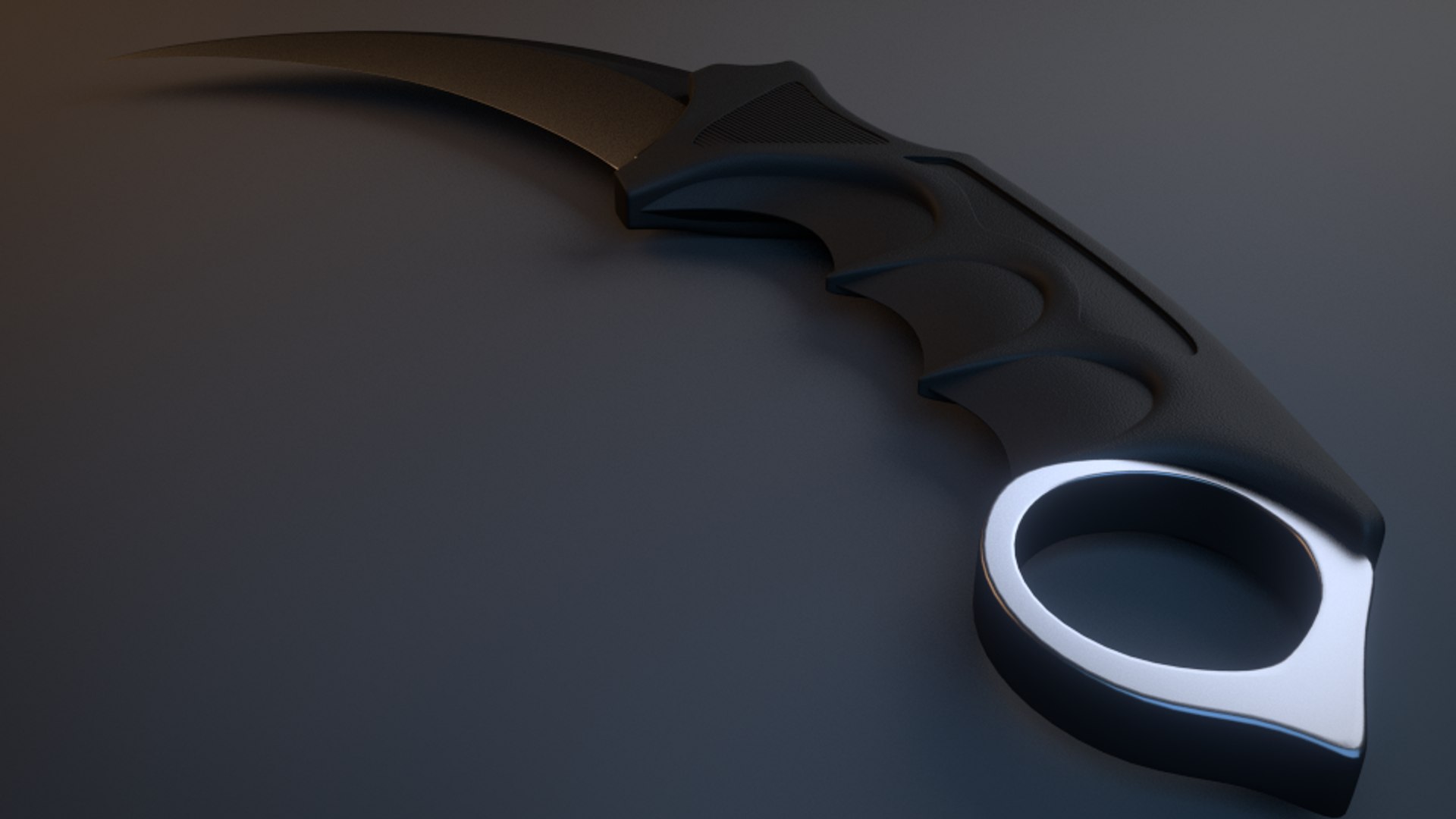 3d Knife Karambit Model