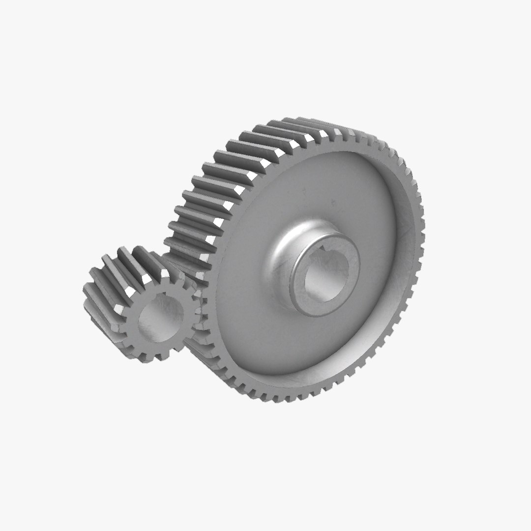 Helical Gear 3D Model - TurboSquid 1667275