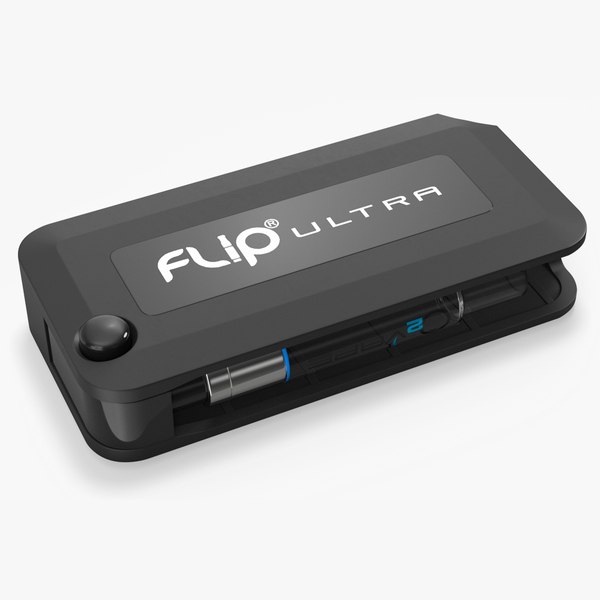 Vape 펜 O2VAPE 플립 울트라 블랙 3D 모델 - TurboSquid 2191670