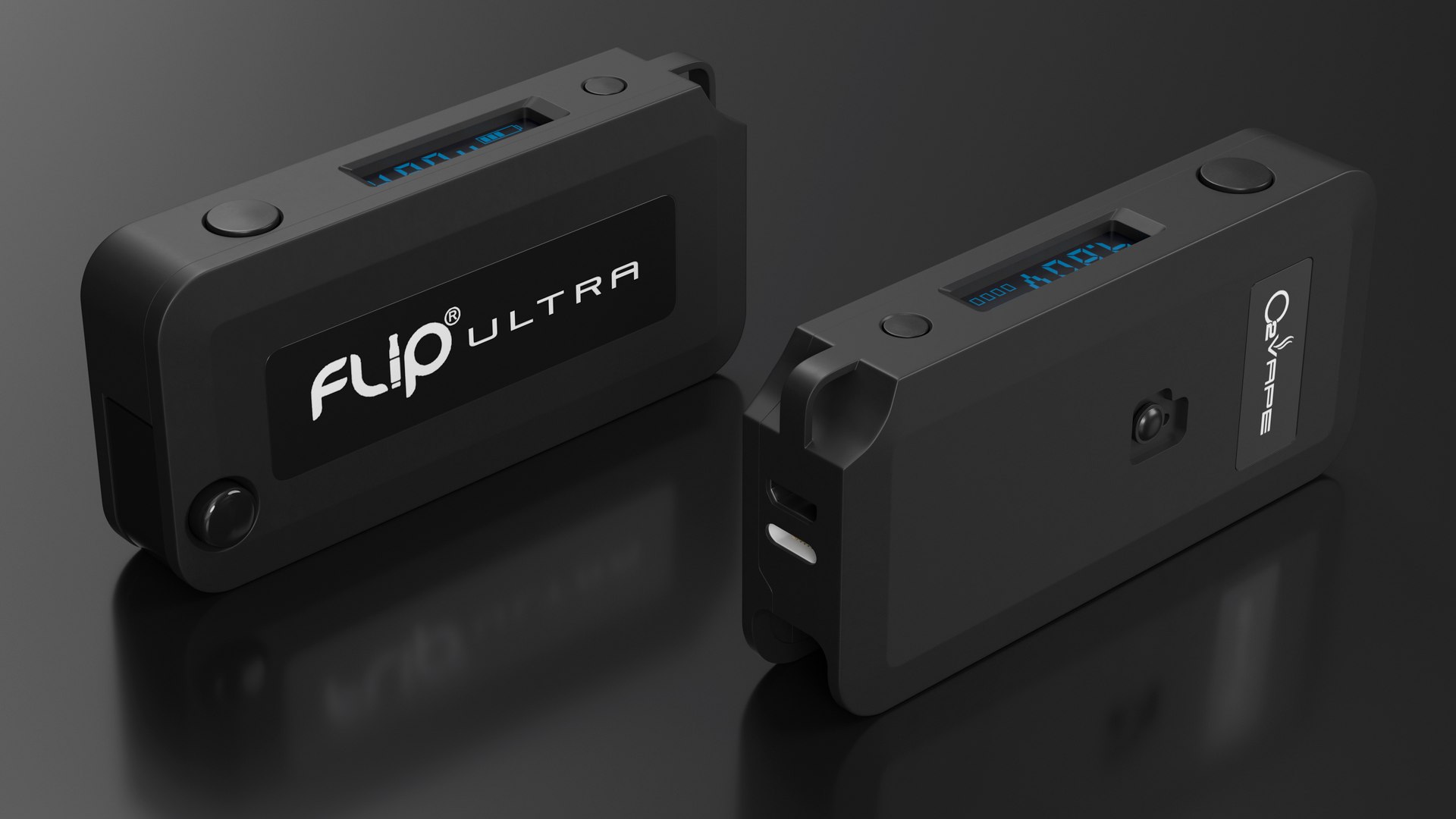 3D Vape Pen O2VAPE Flip Ultra Black - TurboSquid 2191670