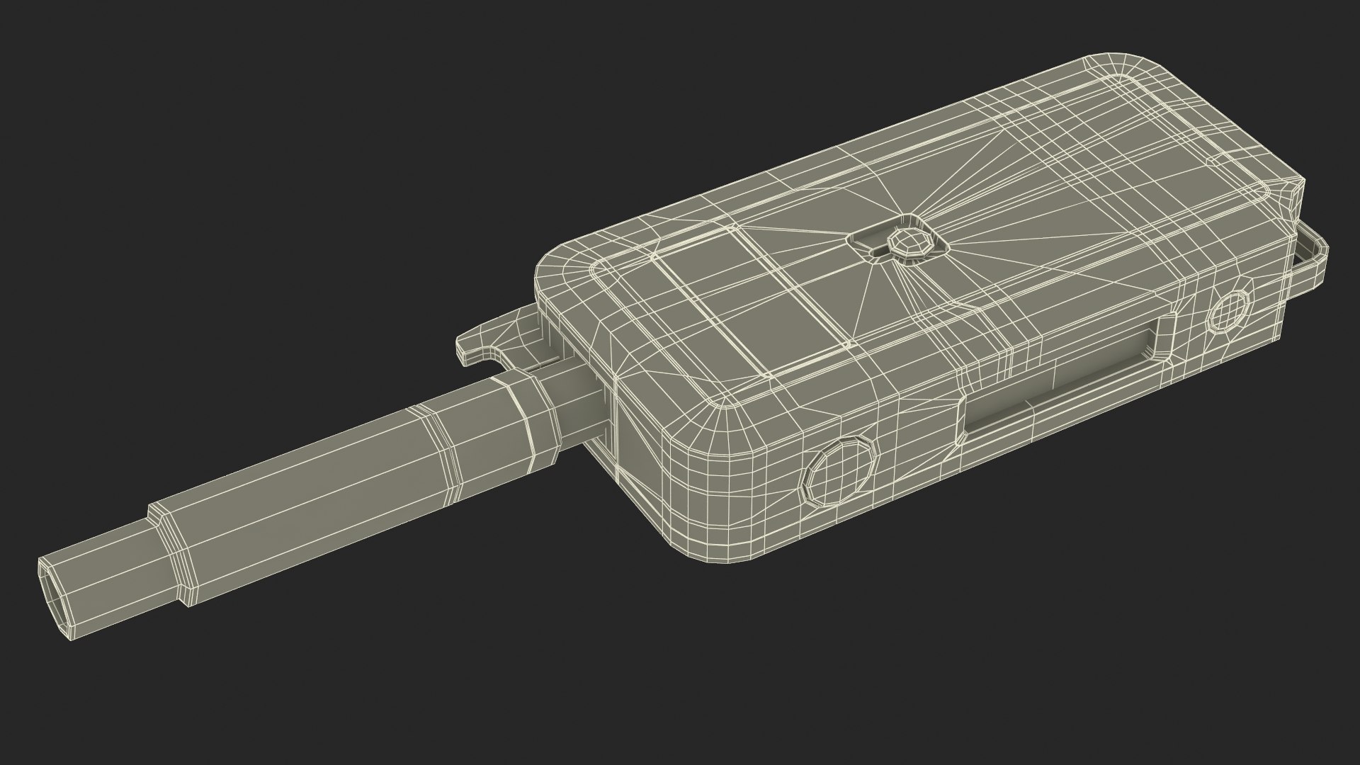 3D Vape Pen O2VAPE Flip Ultra Black - TurboSquid 2191670