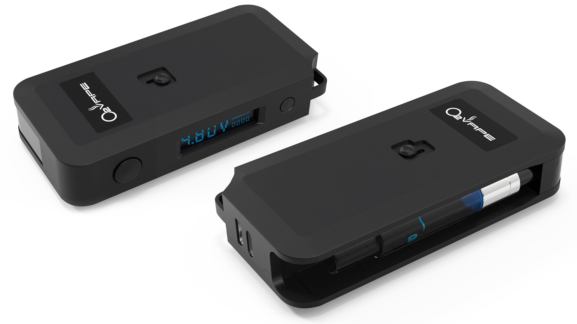 3D Vape Pen O2VAPE Flip Ultra Black - TurboSquid 2191670