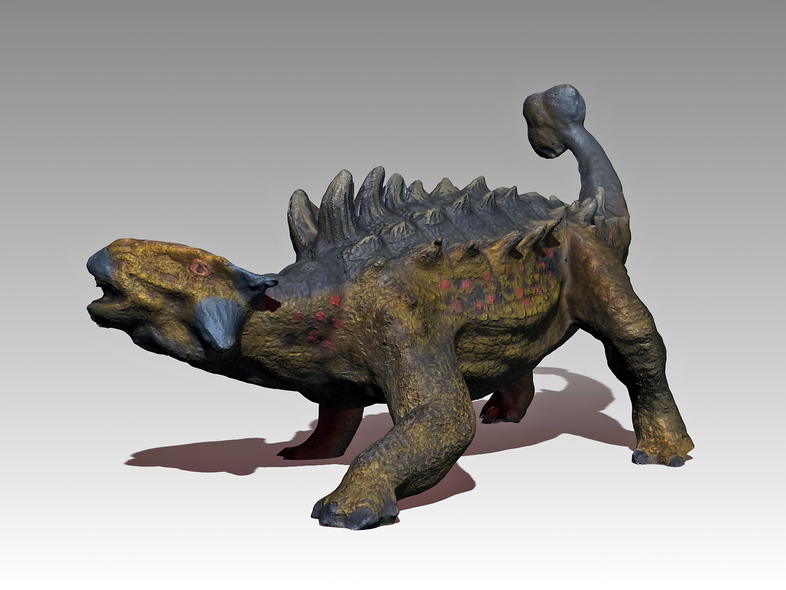ankylosaur ankylosaurus 3d model