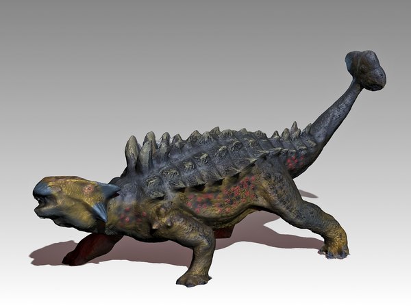ankylosaur ankylosaurus 3d model