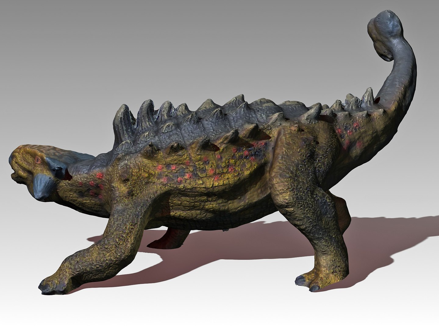 Ankylosaur Ankylosaurus 3d Model