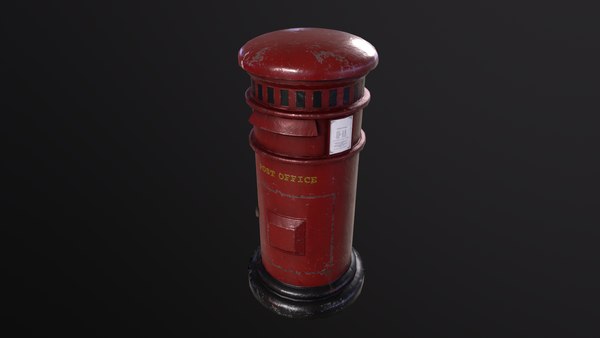 Post Box 3D - TurboSquid 1723969