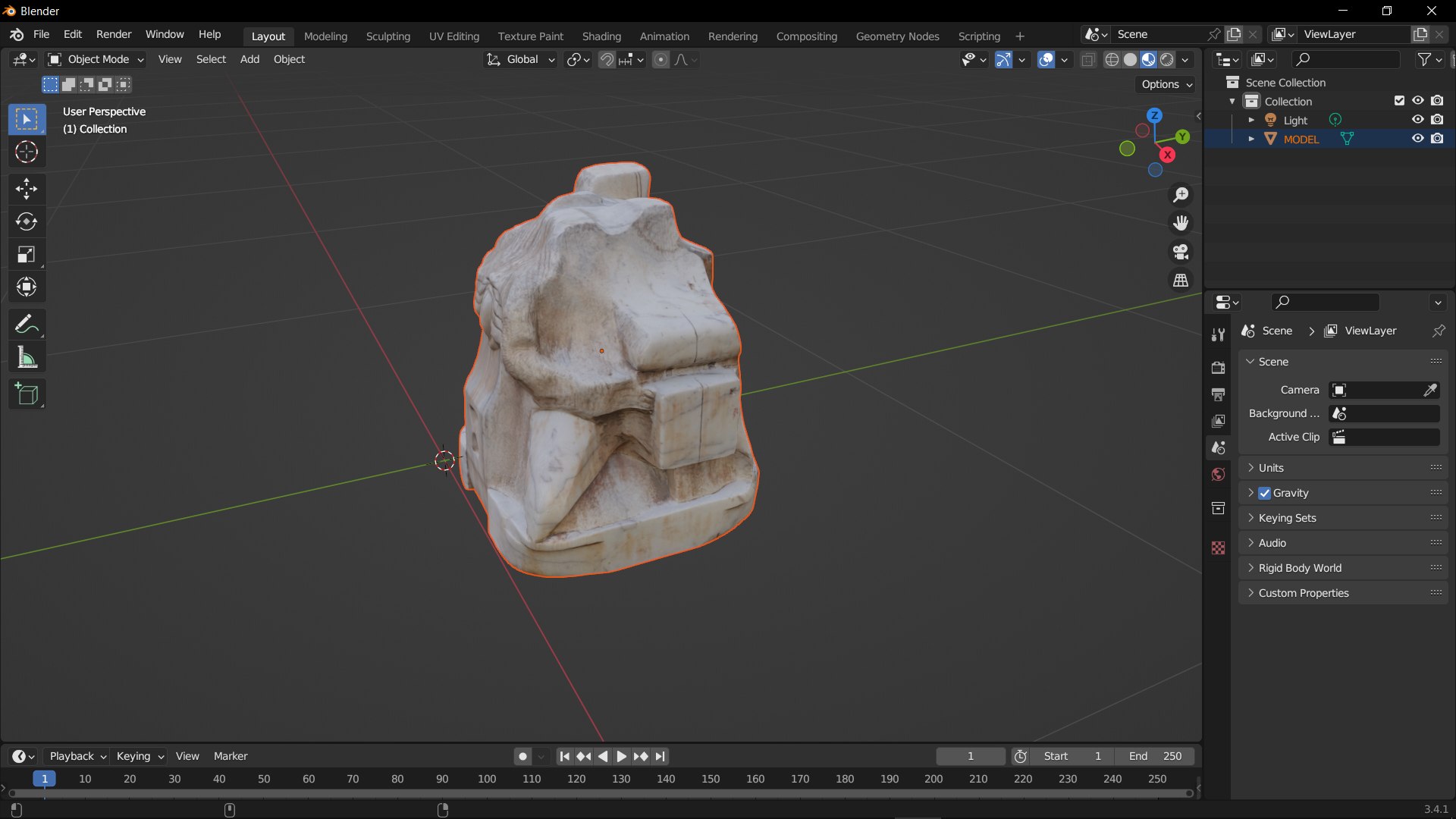 3D model Absract Cube Scan - TurboSquid 2115014