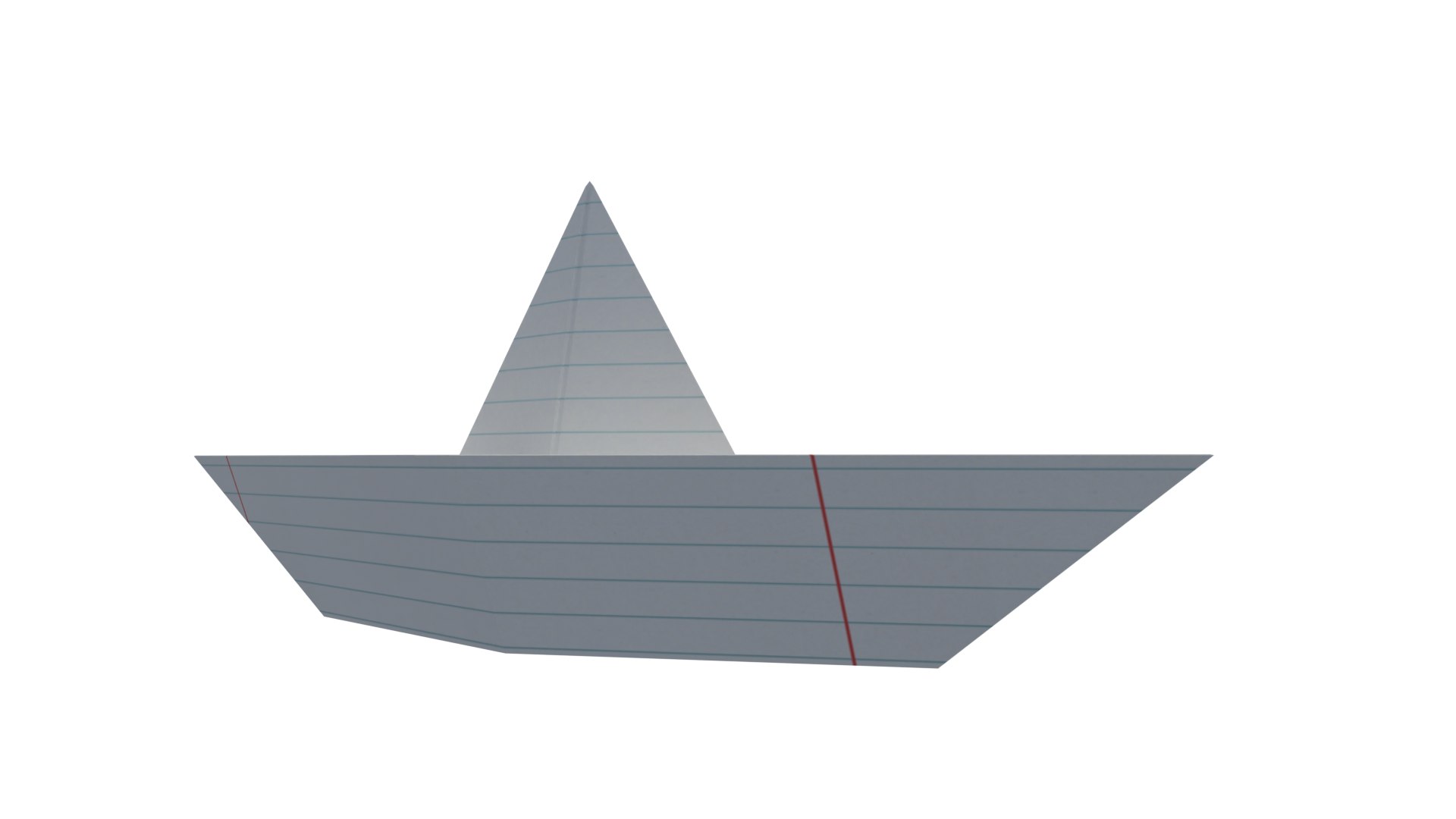 Paper Boat Model - TurboSquid 2035047