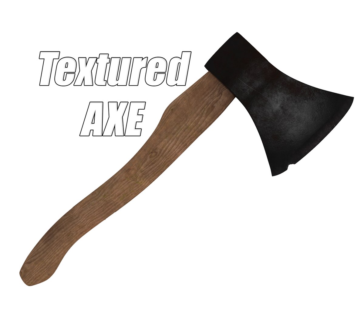 3D axe wear tear - TurboSquid 1485403