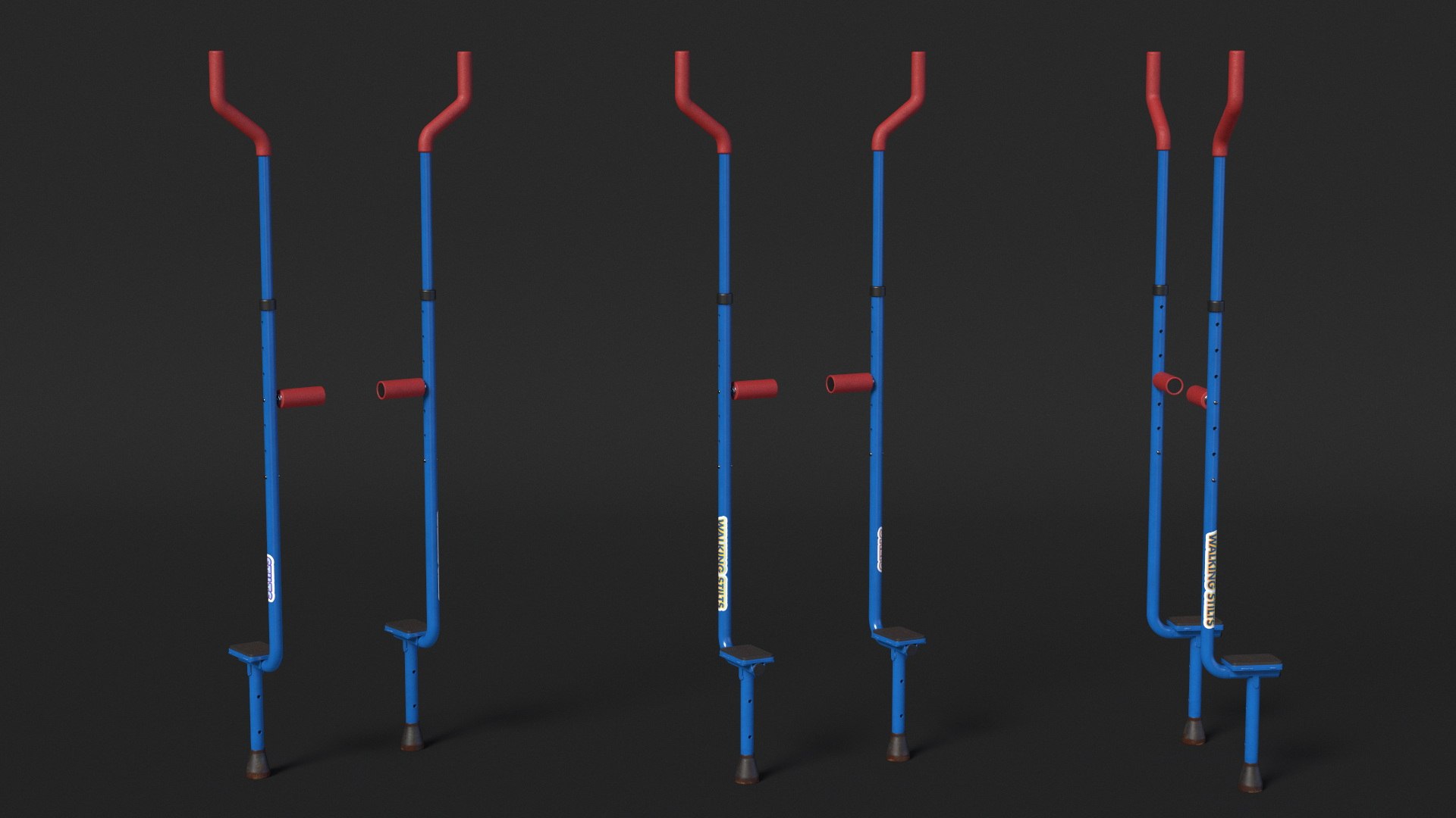 3D Kids Stilts Model - TurboSquid 2302782