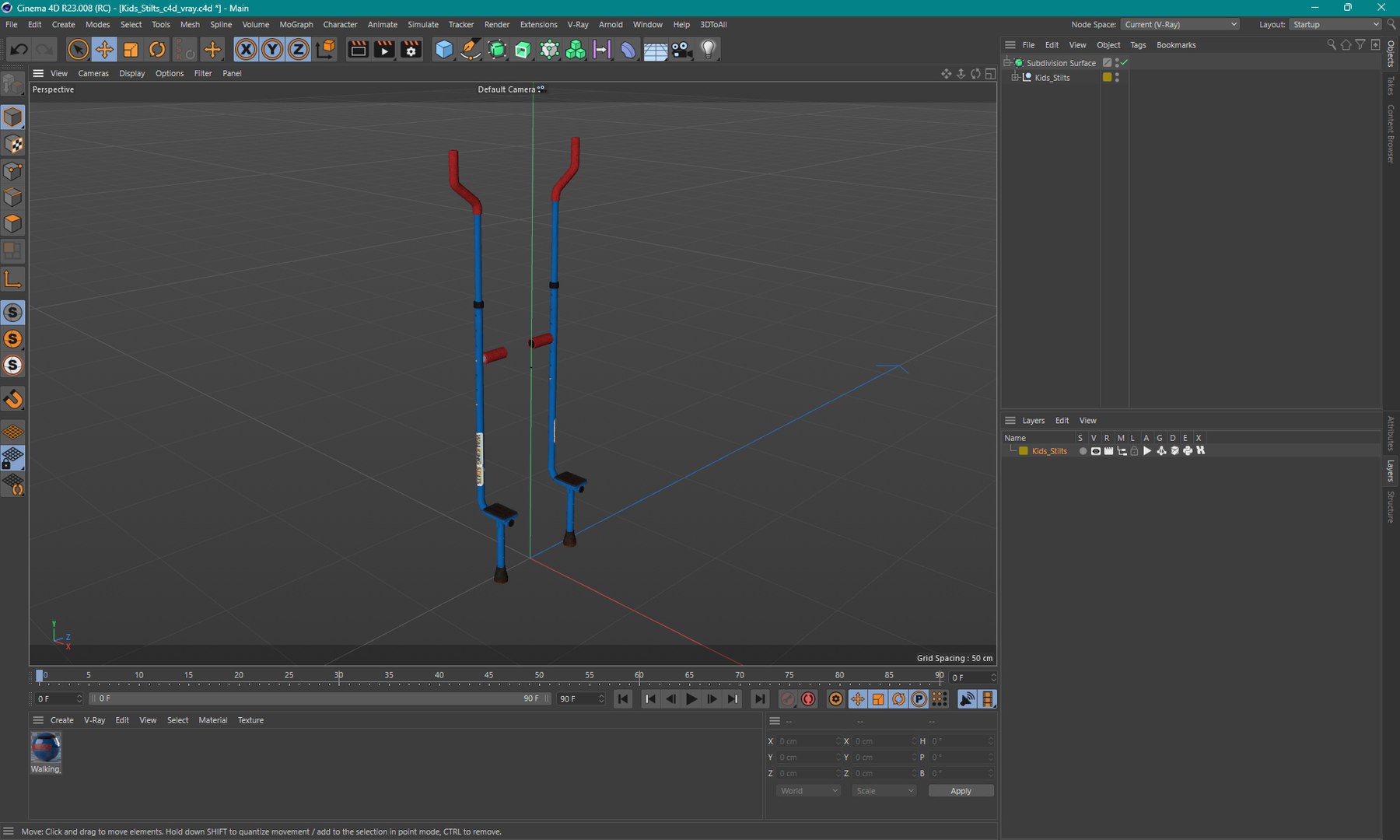 3D Kids Stilts Model - TurboSquid 2302782