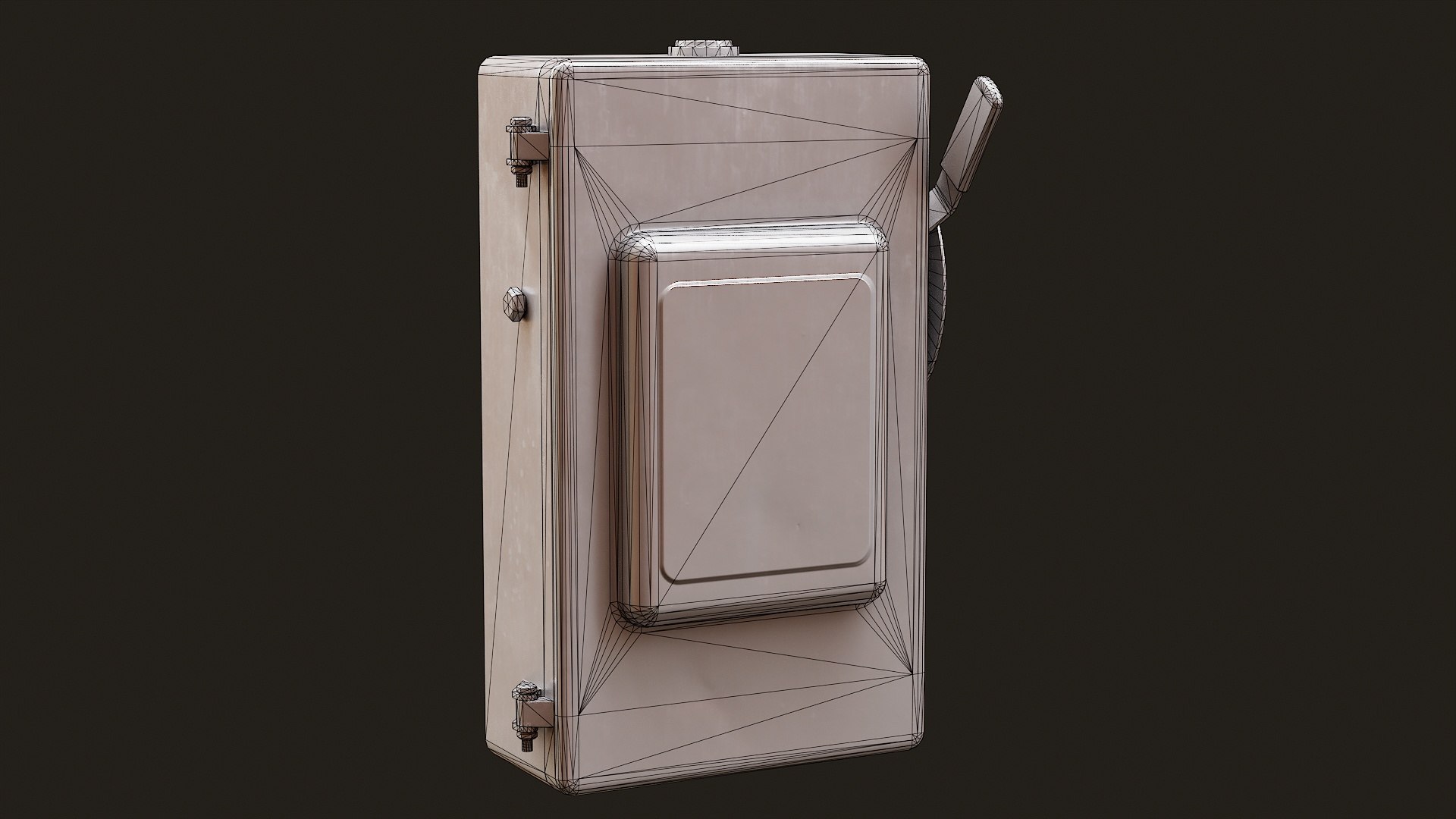 Fuse Box - Game Ready PBR 3D Model - TurboSquid 2320042
