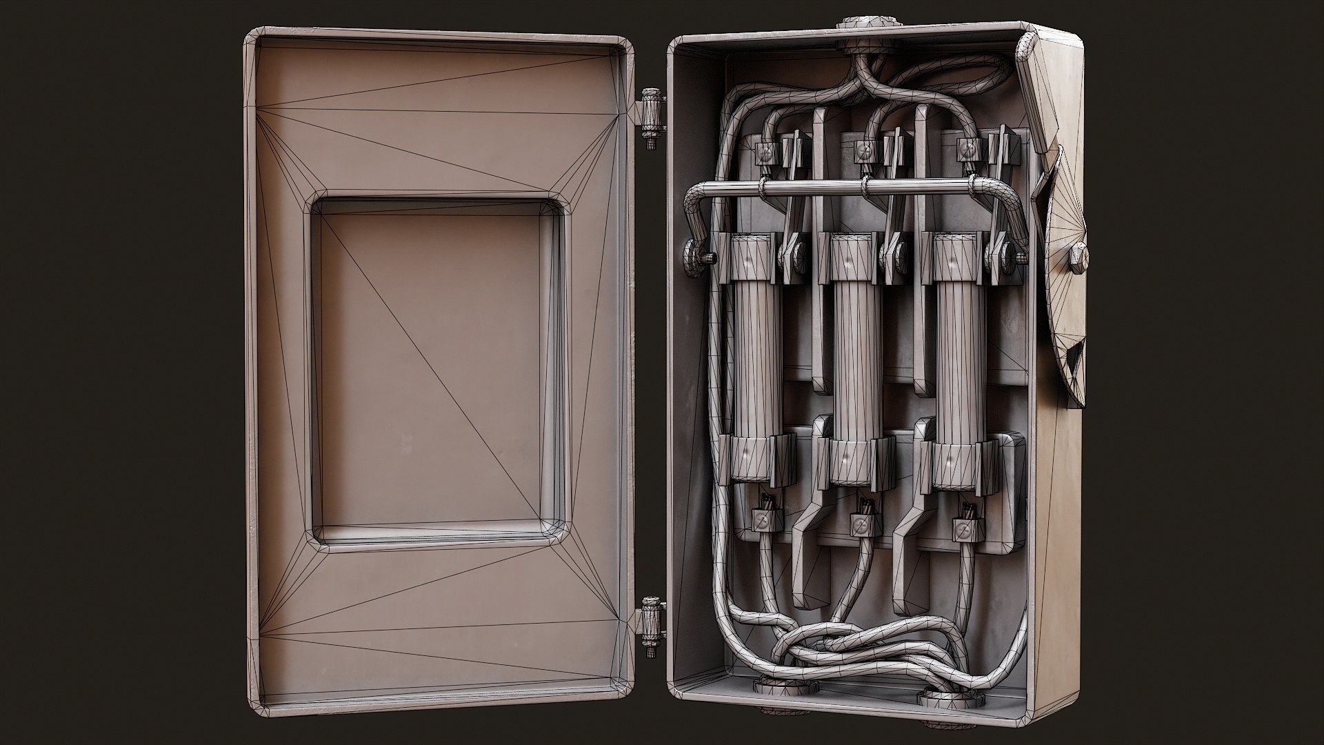Fuse Box - Game Ready PBR 3D Model - TurboSquid 2320042
